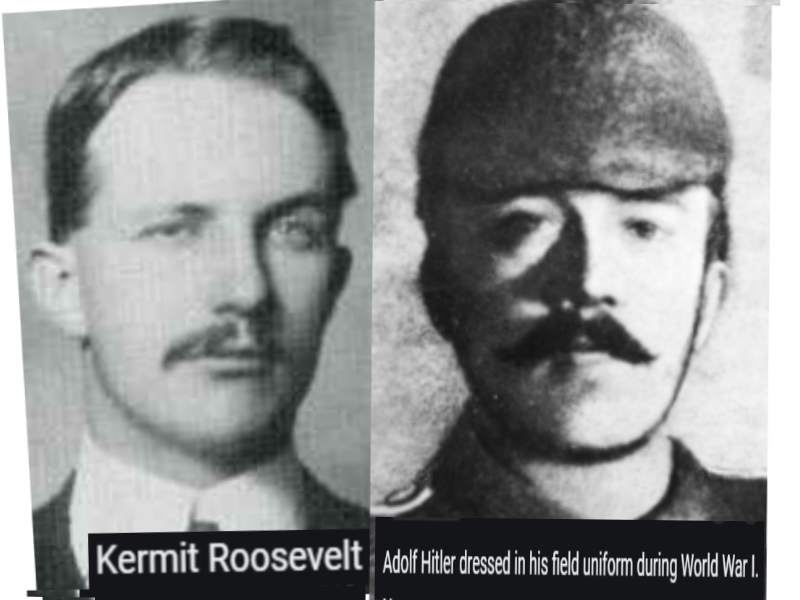 Adolf Hitler = Kermit Roosevelt – STRONG DELUSION IMPOSTERS