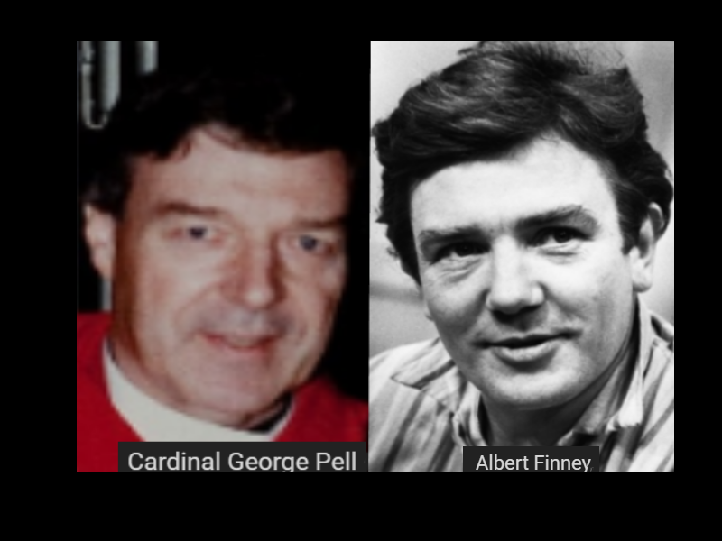 Cardinal George Pell = Albert Finney, actor … EXPOSED HERE 1ST ...