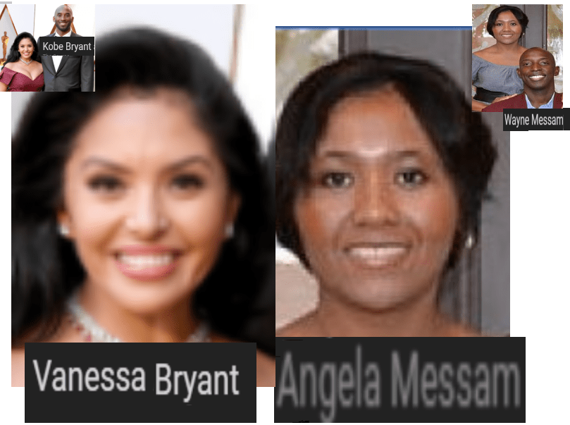 candidate WAYNE MESSAM’s wife = KOBE BRYANT’s wife ……………………………. ANGELA ...