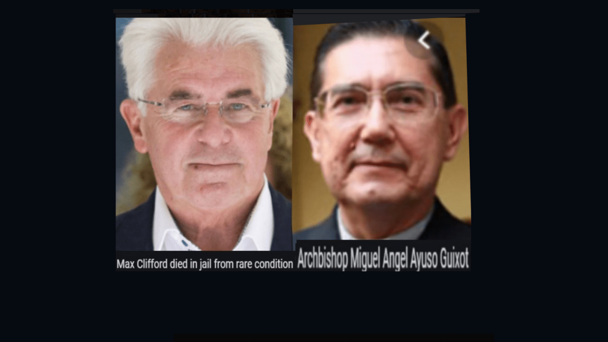 CARDINAL MIGUEL ANGEL AYUSO GUIXOT = MAX CLIFFORD, British publicist ...