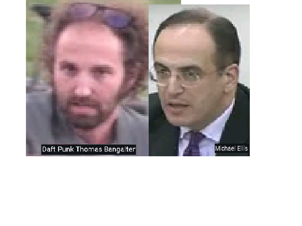 NSA General Counsel, MICHAEL ELLIS = THOMAS BANGALTER, Frenchman member ...