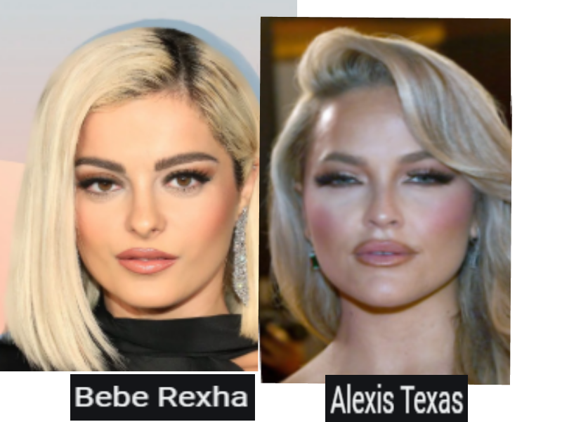POP SINGING STAR: BEBE REXHA = TEXAS ALEXIS, PORN ACTRESS ...