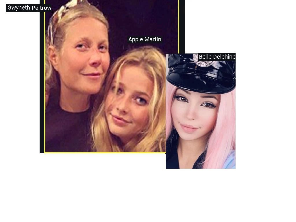 Gamer girl: BELLE DELPHINE = APPLE MARTIN, daughter of Gwyneth Paltrow ...