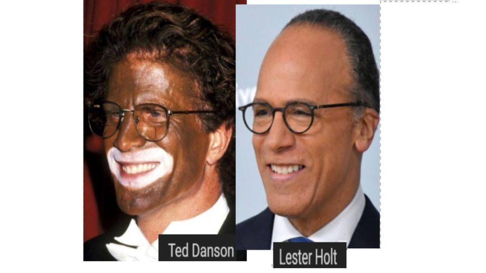 NBC NIGHTLY NEWS ANCHOR, LESTER HOLT = ACTOR TED DANSON ...