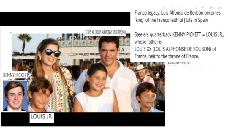 Steelers quarterback, KENNY PICKETT = LOUIS JR., whose father is king ...