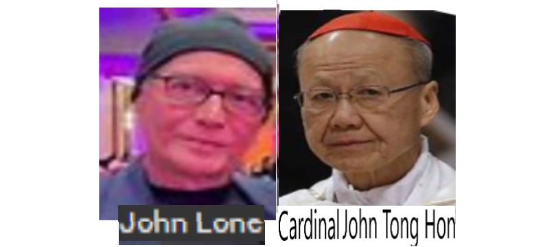 Catholic Cardinal John Ton Hon of Hong Kong, China = actor John Lone ...