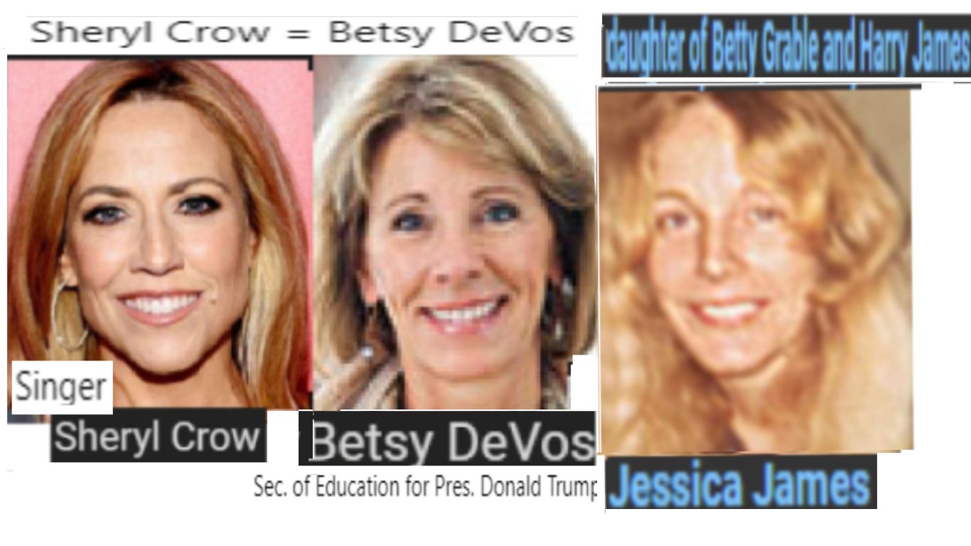 THE DAUGHTER OF HARRY JAMES = BILLIONAIRE SEC. OF EDUCATION FOR PRES ...