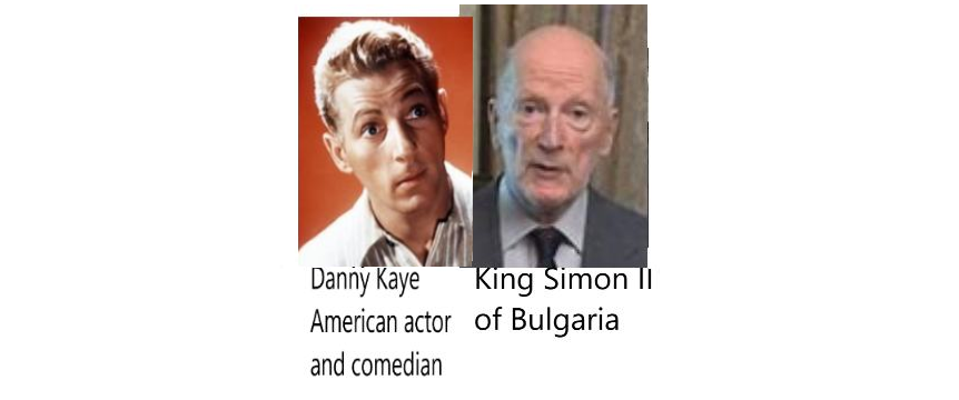 not-so-dead american actor-comedian, danny kaye = king simon ii of ...