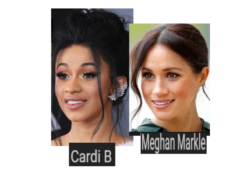 singer-rapper CARDI B = MEGHAN markle, DUCHESS OF SUSSEX …………… exposed ...