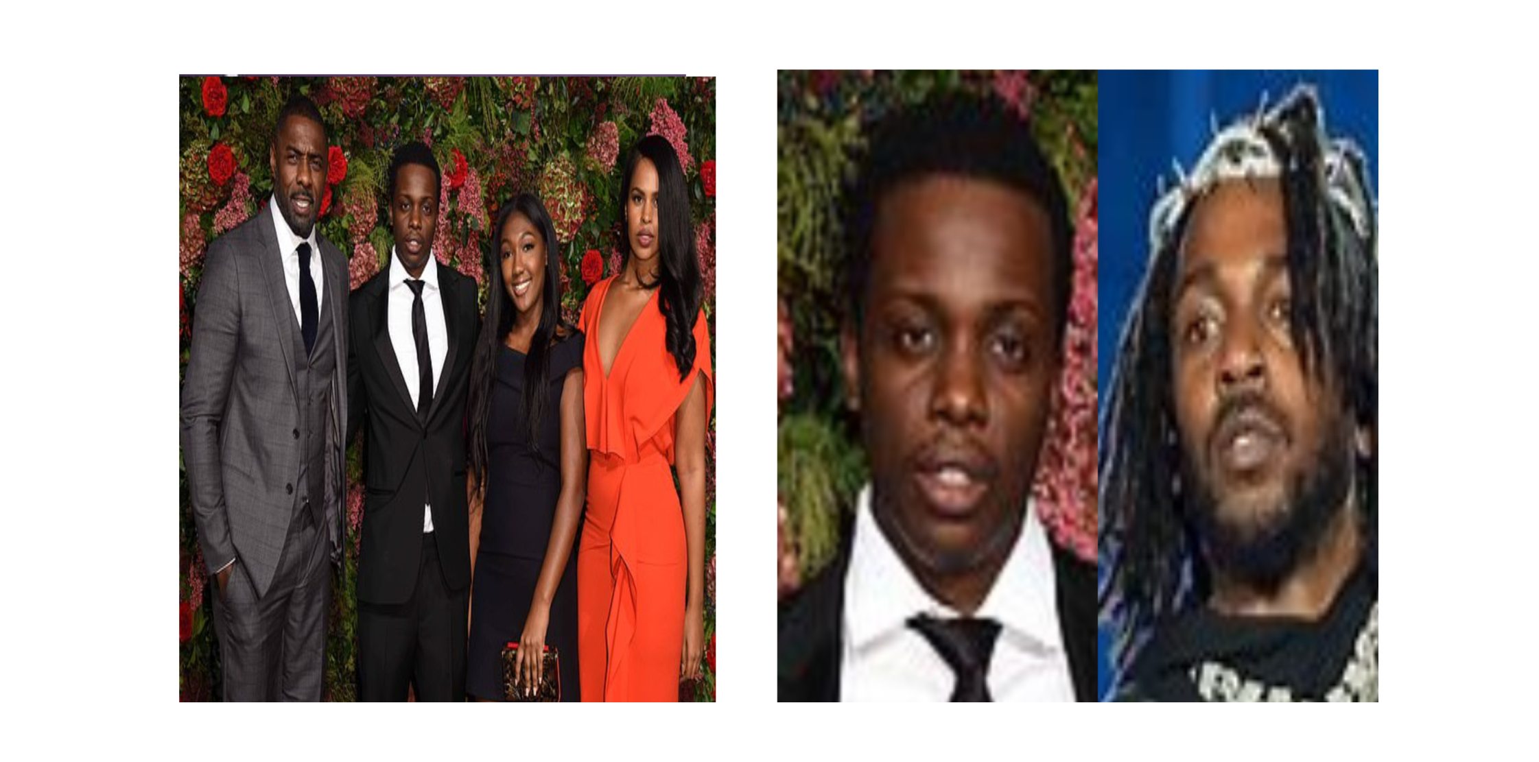 Rapper-singer Kendrick Lamar = the son of actor Idris Elba ...