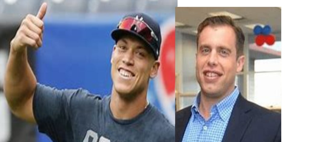 MLB baseball slugger, Aaron Judge = Chris Miller, candidate for ...