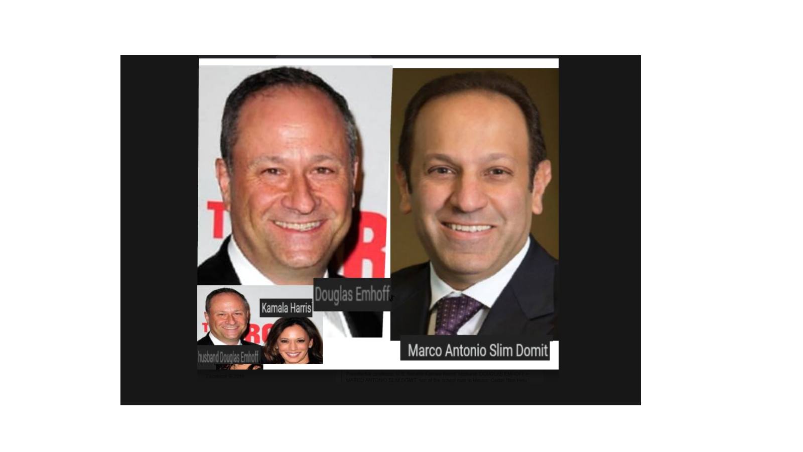 THE HUSBAND OF XIMENA SERRANO, MARCO ANTONIO SLIM DOMIT =THE HUSBAND OF ...