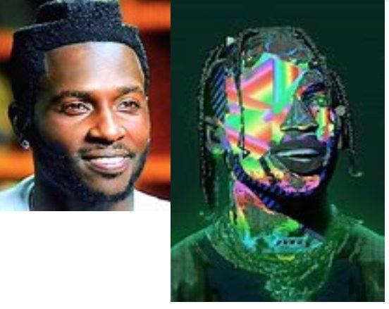 former pro football player and rapper, antonio brown = travis scott ...