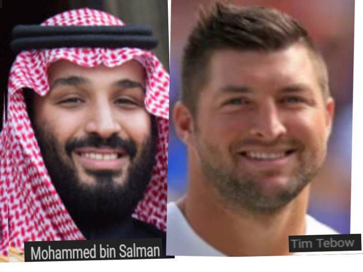 Saudi Arabia’s Crown Prince, Mohammed bin Salman = American athlete ...