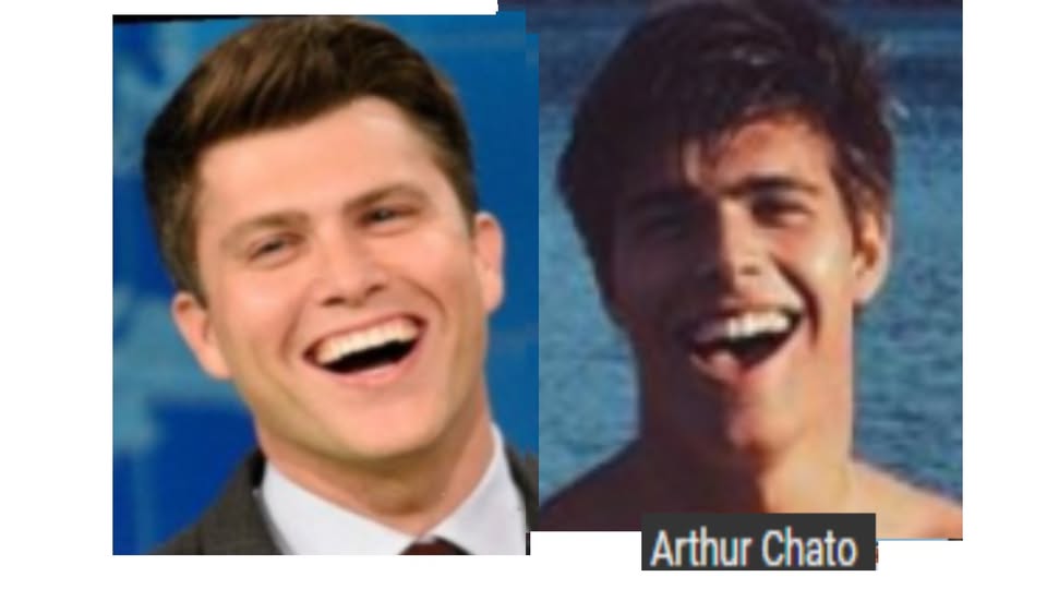 COLIN JOST on Saturday Night Live TV show = ARTHUR CHATTO, British ...