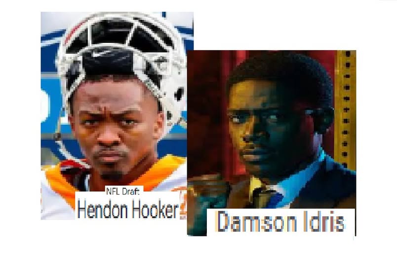 NFL pro quarterback, hendon hooker = damson idris, British actor and ...