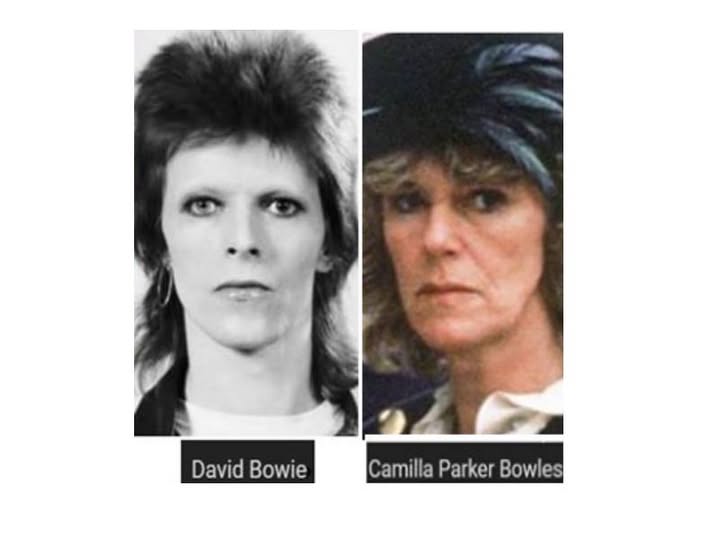 David Bowie, not-so-dead singer = british king Charles iii’s wife ...